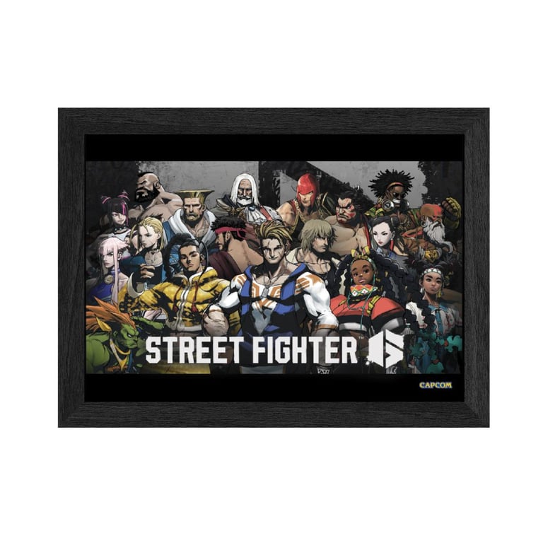 Pixel Frames Plax - Street Fighter 6 - A New Era - Lenticular Frame ...