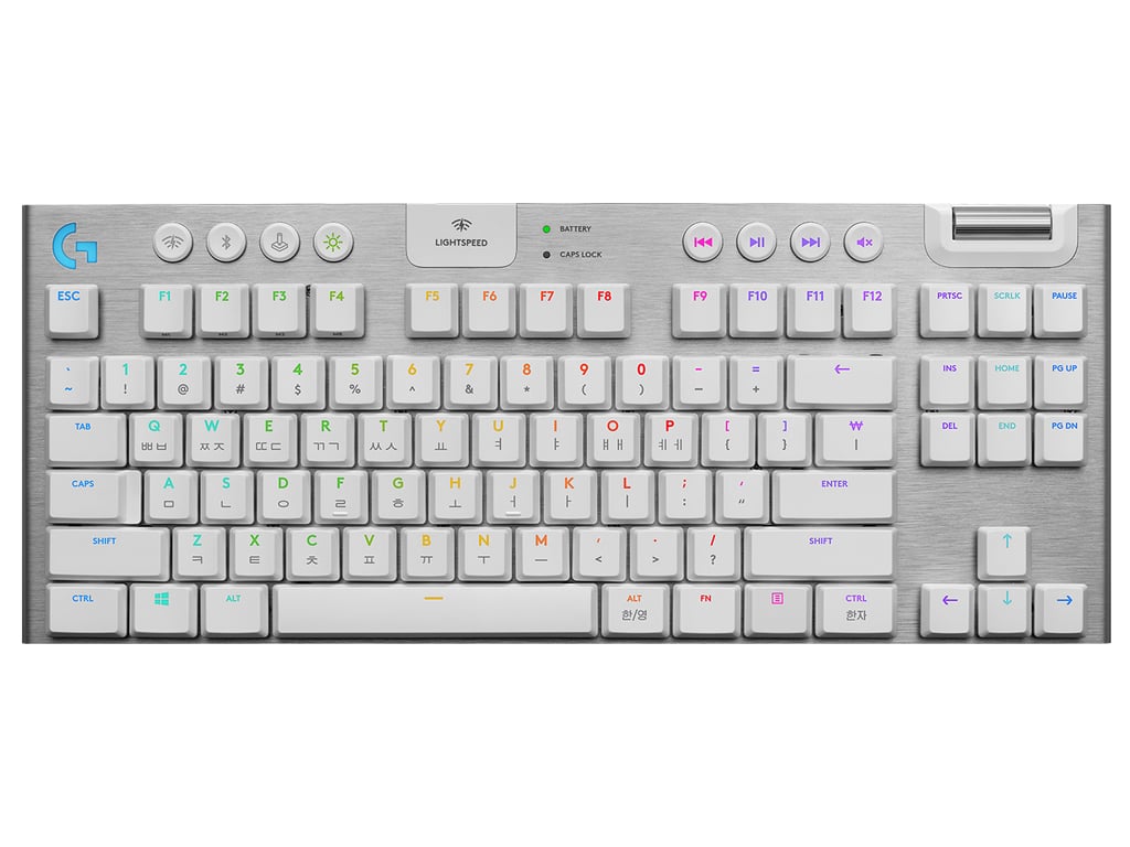 Logitech G G915 TKL teclado Juego RF Wireless + Bluetooth QWERTY ...