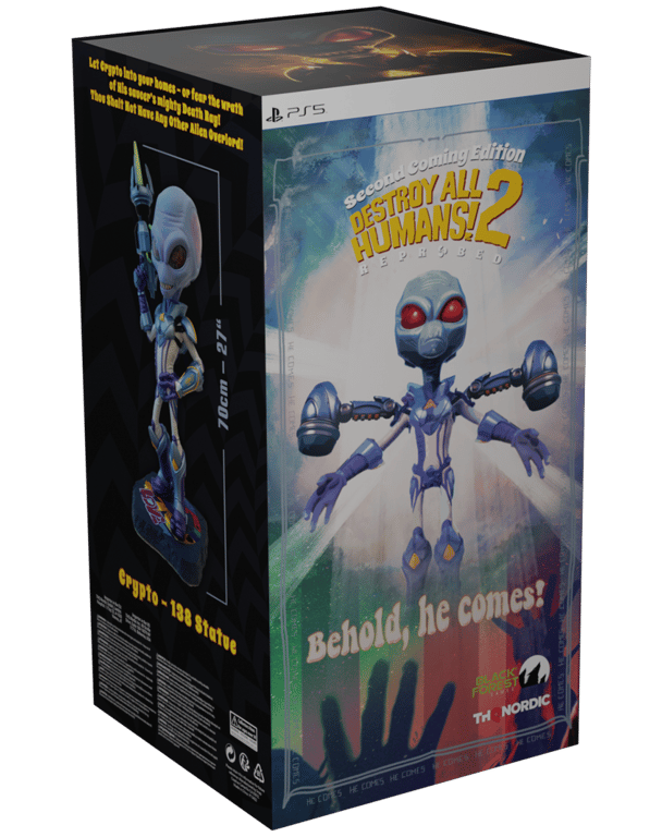 Destroy All Humans 2 Edizione Riprodotta Seconda Venuta (collezionista ...