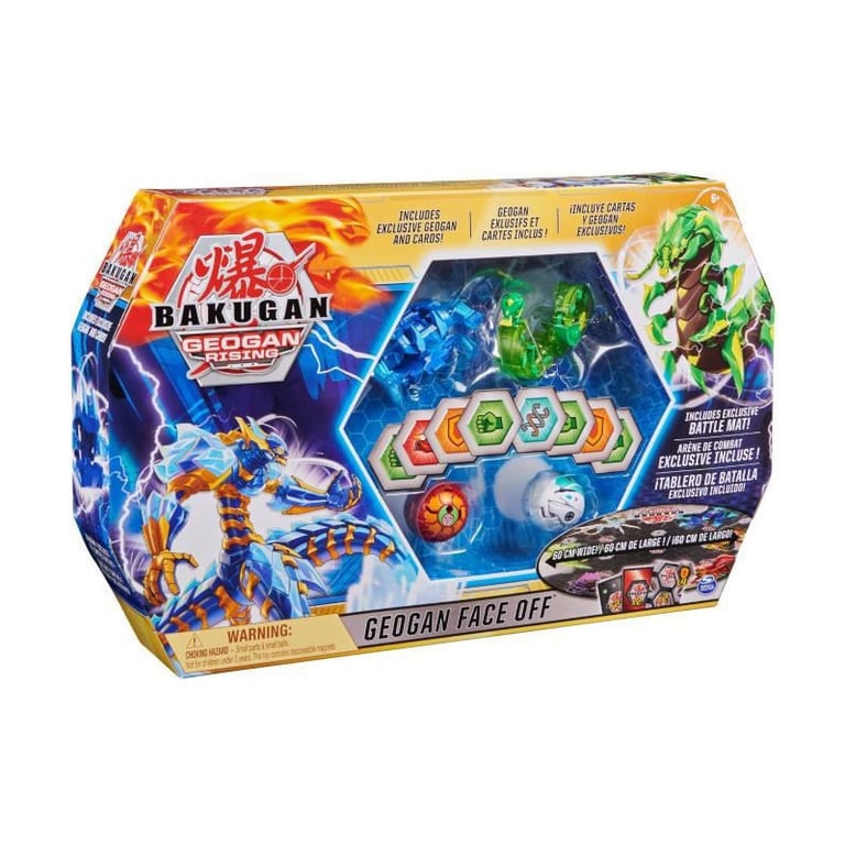 BAKUGAN - Face Off Bakugan Season 3 Box Set - 6063623 - Figure e arena ...