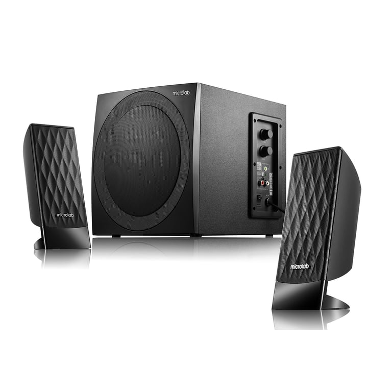 Microlab M-300 altavoz Negro Alámbrico 38 W - Microlab