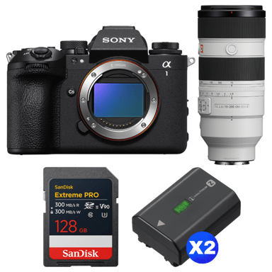 Appareil photo hybride Sony Alpha 1 II + FE 70-200mm f/2.8 GM OSS II ...