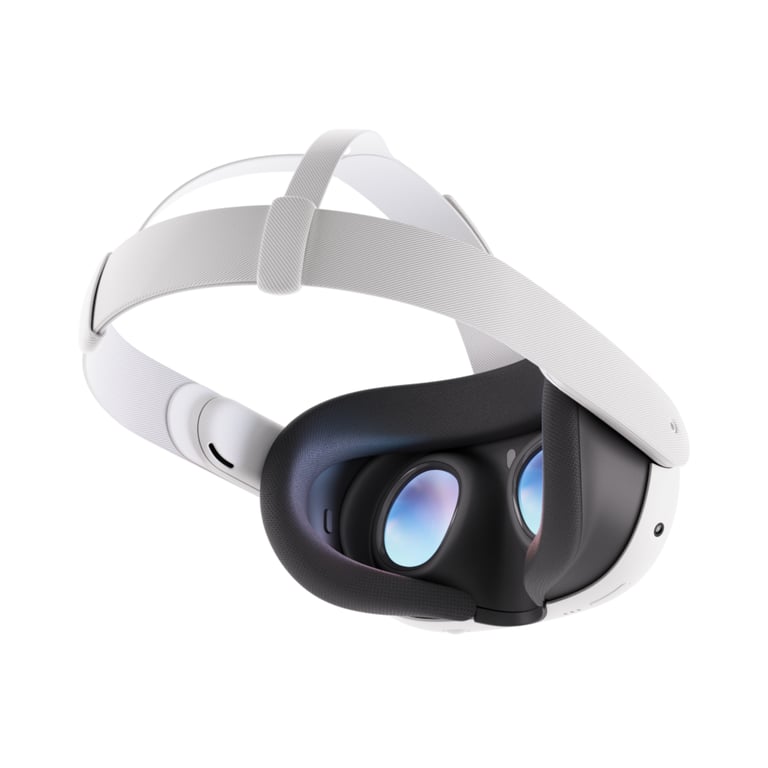Meta Quest 3 - Casque de réalité virtuelle et mixte 512 Go, Blanc - Meta