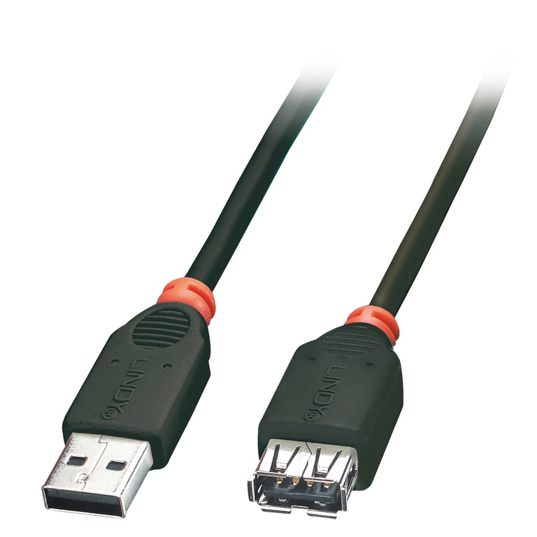 Lindy 41774 cable USB USB 2.0 3 m USB A Negro - Lindy