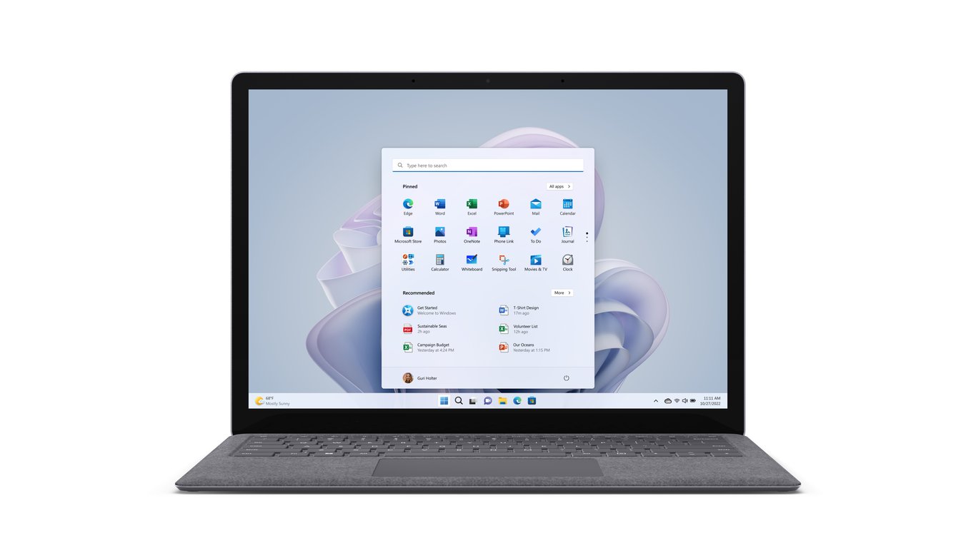 Microsoft Surface Laptop 5 Intel® Core™ i5 i5-1245U Ordinateur portable ...