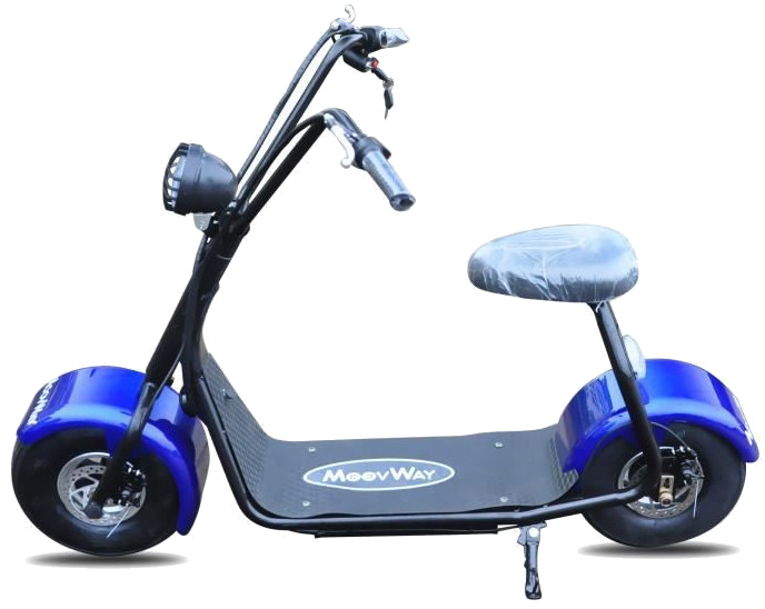 Trottinette électrique MOOVWAY MINI COCO 500 W 6'' Adulte Bleu