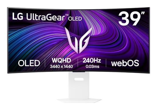 Schermo PC LG UltraGear OLED 39 21:9 WQHD 3440x1440 240Hz FreeSync G ...