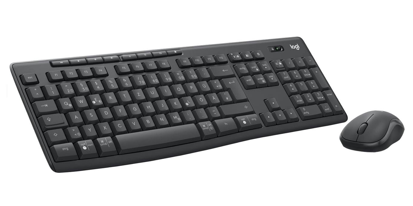 Logitech 920-012065 teclado Ratón incluido Oficina Bluetooth QWERTZ ...