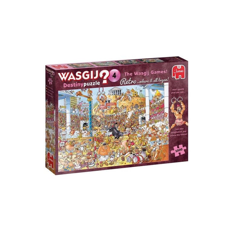 Puzzle da 1000 pezzi Diset Wasgij Retro Destiny 4 - Diset