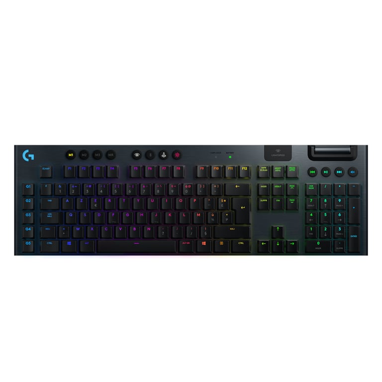 Logitech G G915 LIGHTSPEED Wireless RGB Mechanical Gaming Keyboard – GL ...