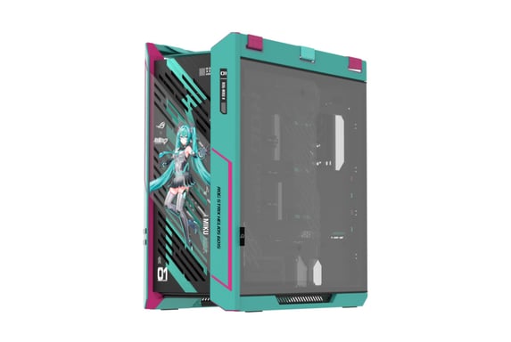 Torre Gaming ASUS ROG Strix Helios II Hatsune Miku Edition ATX RGB ...