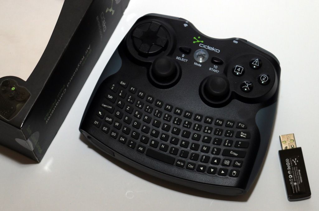 Cideko Air Basic Keyboard Conqueror: mando inalámbrico universal para ...