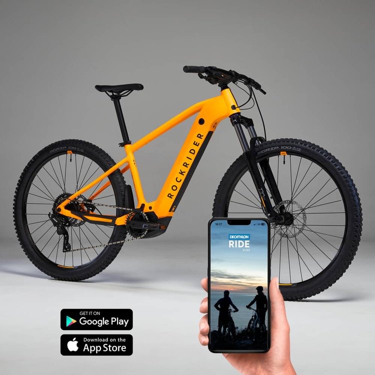 ROCKRIDER 29" HARDTAIL ELECTRIC MOUNTAIN BIKE E-EXPL 520 2023 - Review ...