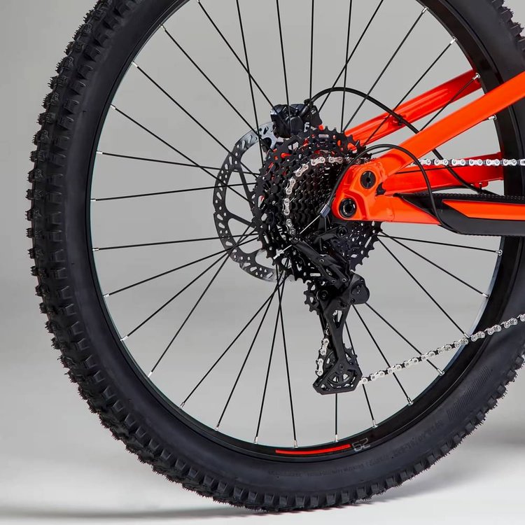 ROCKRIDER 29" FULL SUSPENSION ELECTRIC MOUNTAIN BIKE E-EXPL 520 S 2024 ...