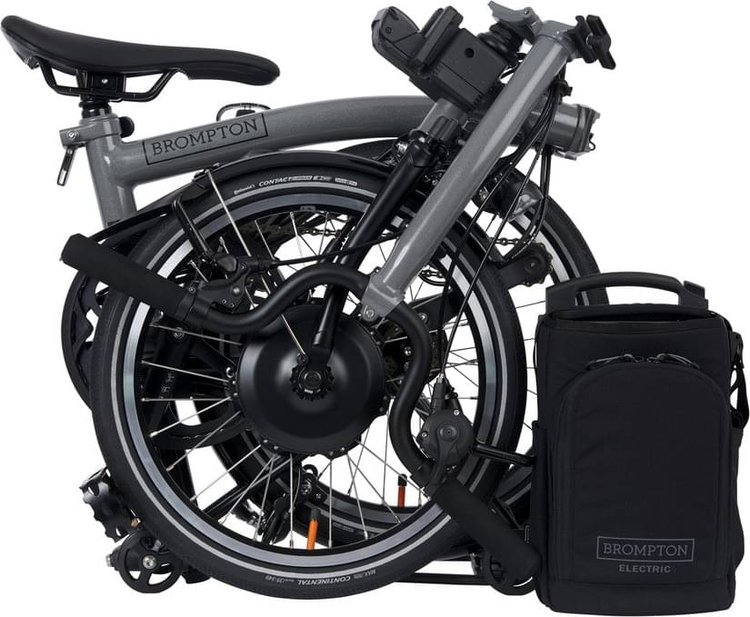 BROMPTON ELECTRIC P LINE URBAN WITH ROLLER RACK 2023 - Review, Specs ...