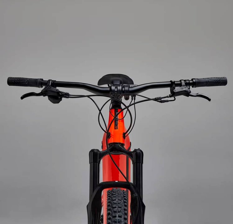 ROCKRIDER 29" FULL SUSPENSION ELECTRIC MOUNTAIN BIKE E-EXPL 520 S 2024 ...