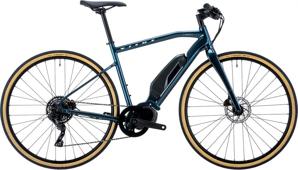 Test and review of the City Bike Vitus E-Mach 3 Electric Hybrid (2023 ...