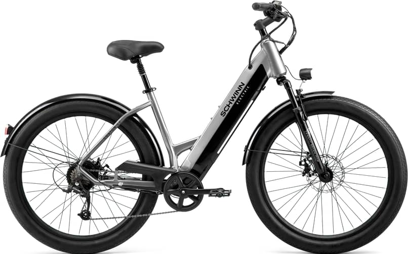 SCHWINN COSTON CE 27.5 STEP-THRU ELECTRIC BIKE 2022 - Review, Test & Price