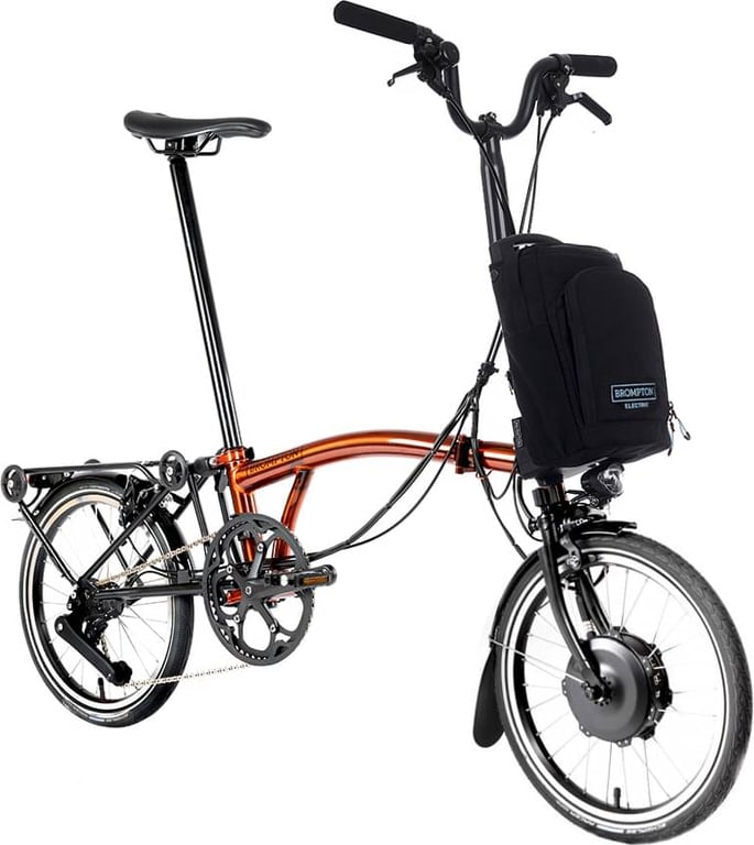 BROMPTON ELECTRIC C LINE URBAN WITH ROLLER FRAME 4 SPEED 2024 - Review ...