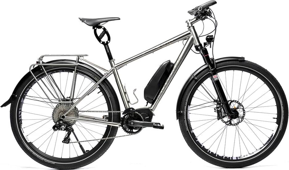 Test and review of the Electric Road Bike Falkenjagd Hoplit ETA Touring ...