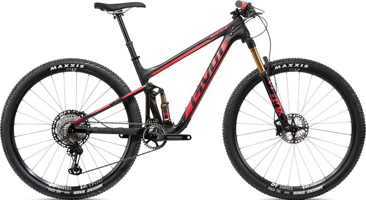 PIVOT MACH 4 SL PRO XT/XTR W/ 120MM FORK & FOX LIVE VALVE W/ CARBON ...