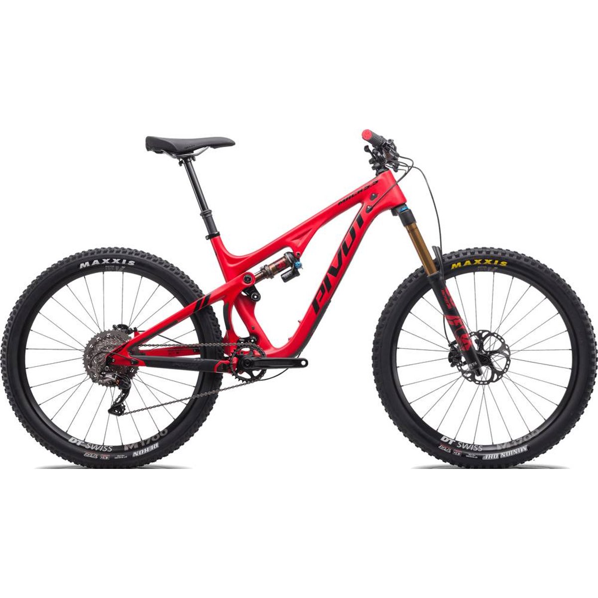 PIVOT MACH 5.5 CARBON 27.5" TEAM FRAME KIT W/ FOX LIVE VALVE - Test ...
