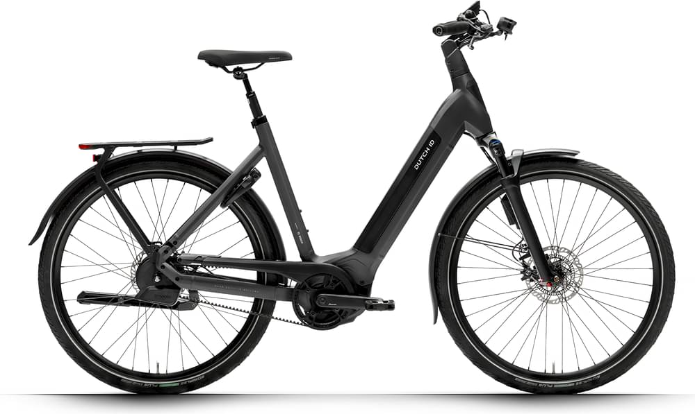 Test and review of the Electric City Bike Dutch ID Phantom S85 ABS ...