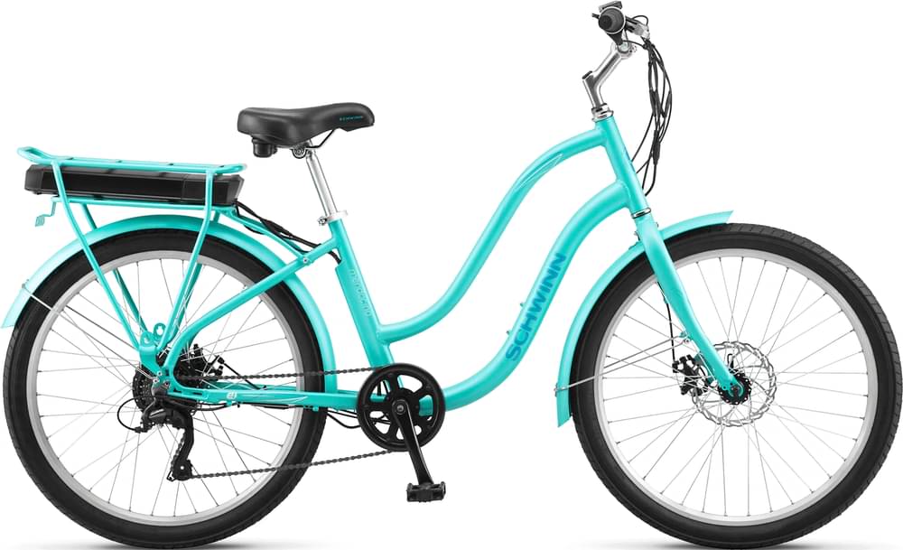 SCHWINN MENDOCINO 2 STEP-THRU ELECTRIC BIKE 2022 - Test, Opiniones y Precio