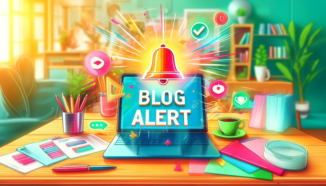 Sign up to our new blog alert email