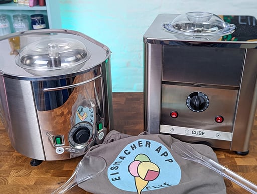 Musso Mini vs. Cube 750 Ice Cream Machine - eis-macher.de