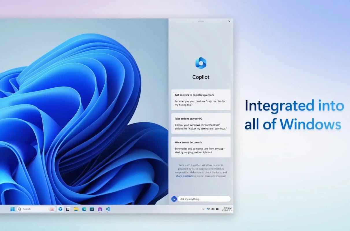 Microsoft lança Windows Copilot com IA para Office 365