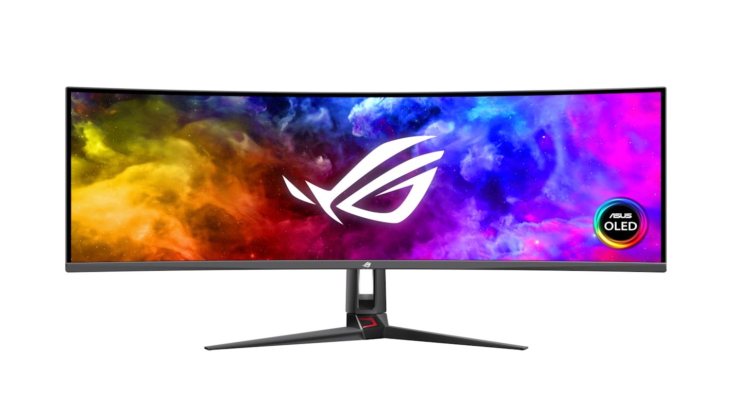 ASUS revela monitor curvo OLED de 49 polegadas com 144Hz