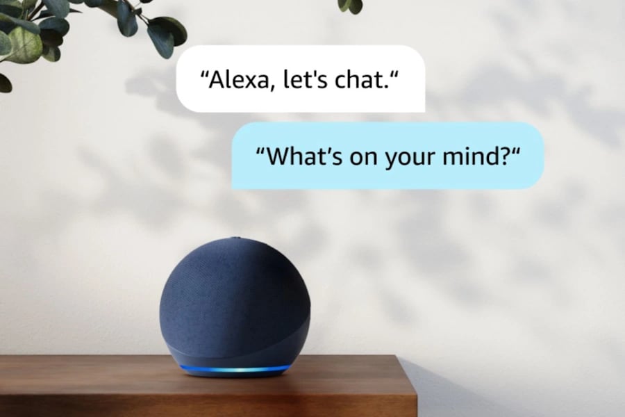 Amazon atualiza Alexa para conversar com suporte de inteligência artificial