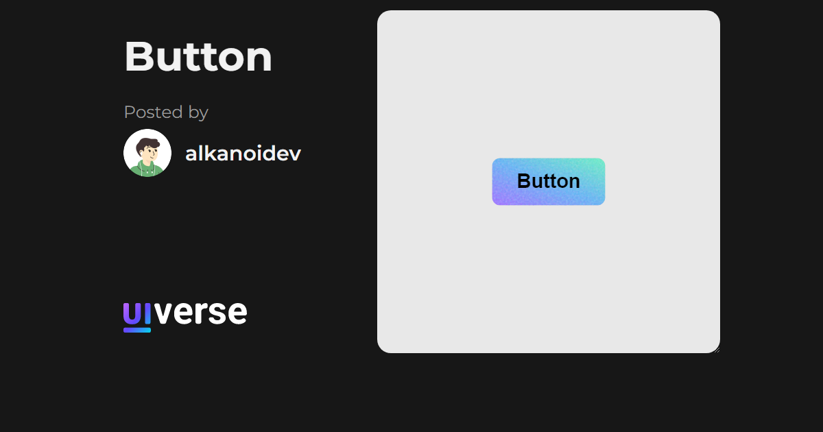 Button by alkanoidev made with CSS | Uiverse.io