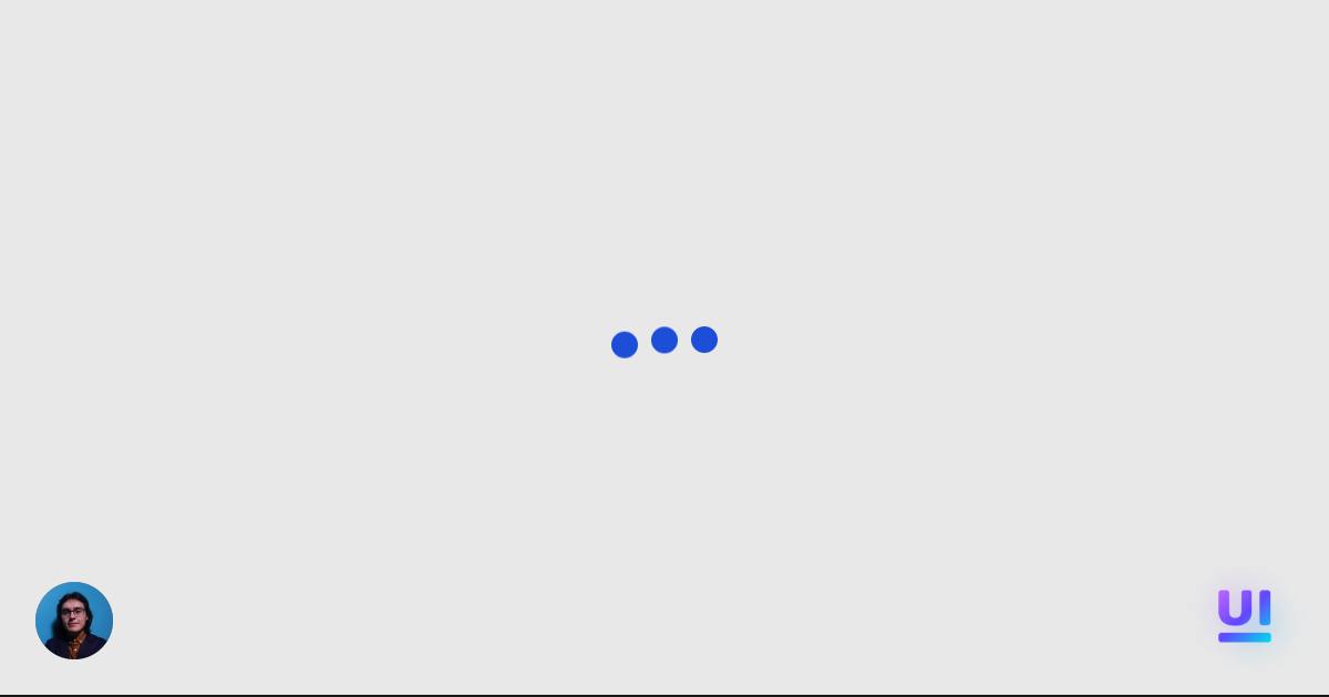 Loader by Javierrocadev made with Tailwind | Uiverse.io