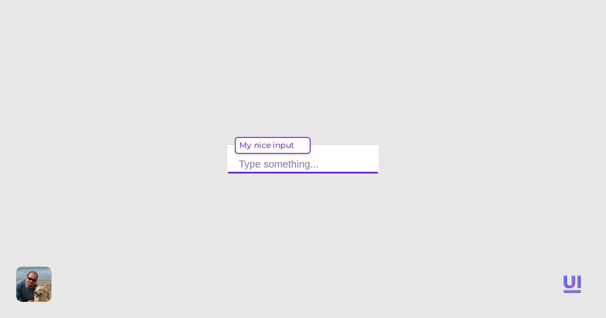 Input by roroland made with CSS | Uiverse.io