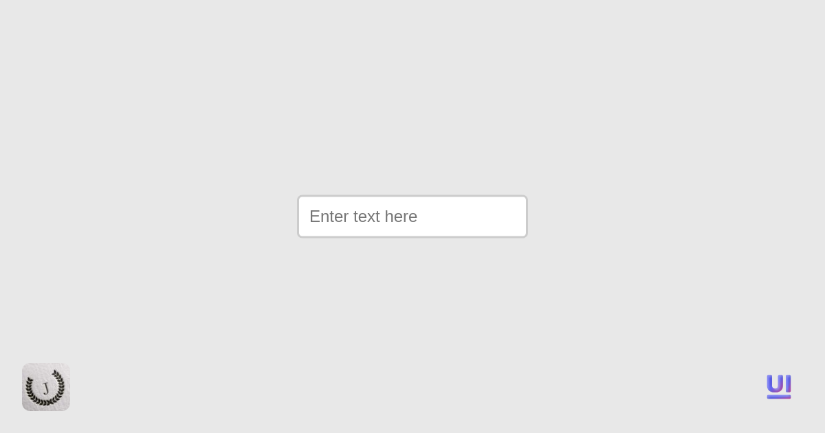 Input by JayRamoliya made with CSS | Uiverse.io