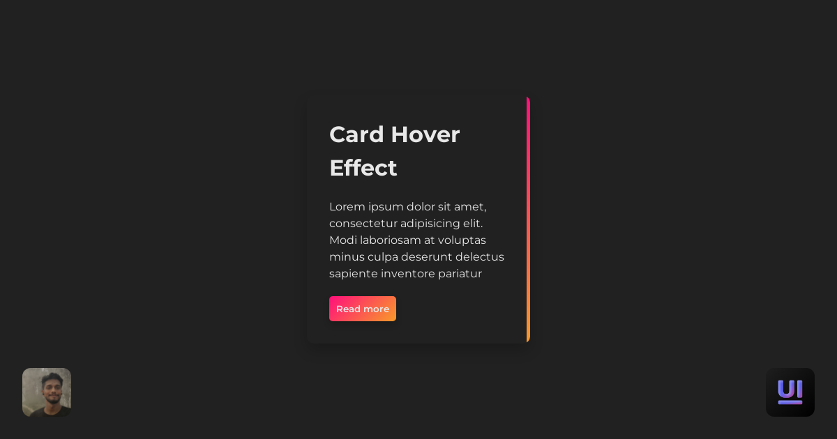 Card by gharsh11032000 made with CSS | Uiverse.io