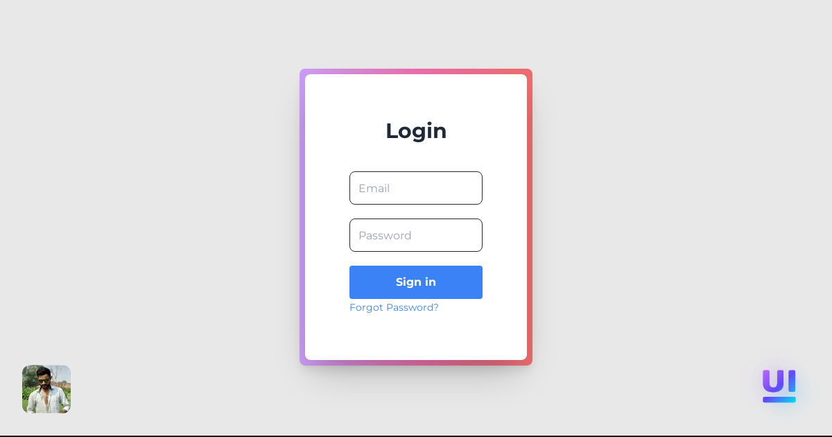 Form by themrsami made with Tailwind | Uiverse.io