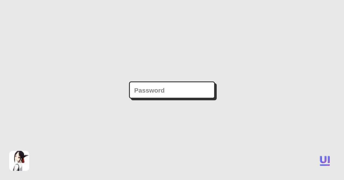 Input by andrew-demchenk0 made with CSS | Uiverse.io