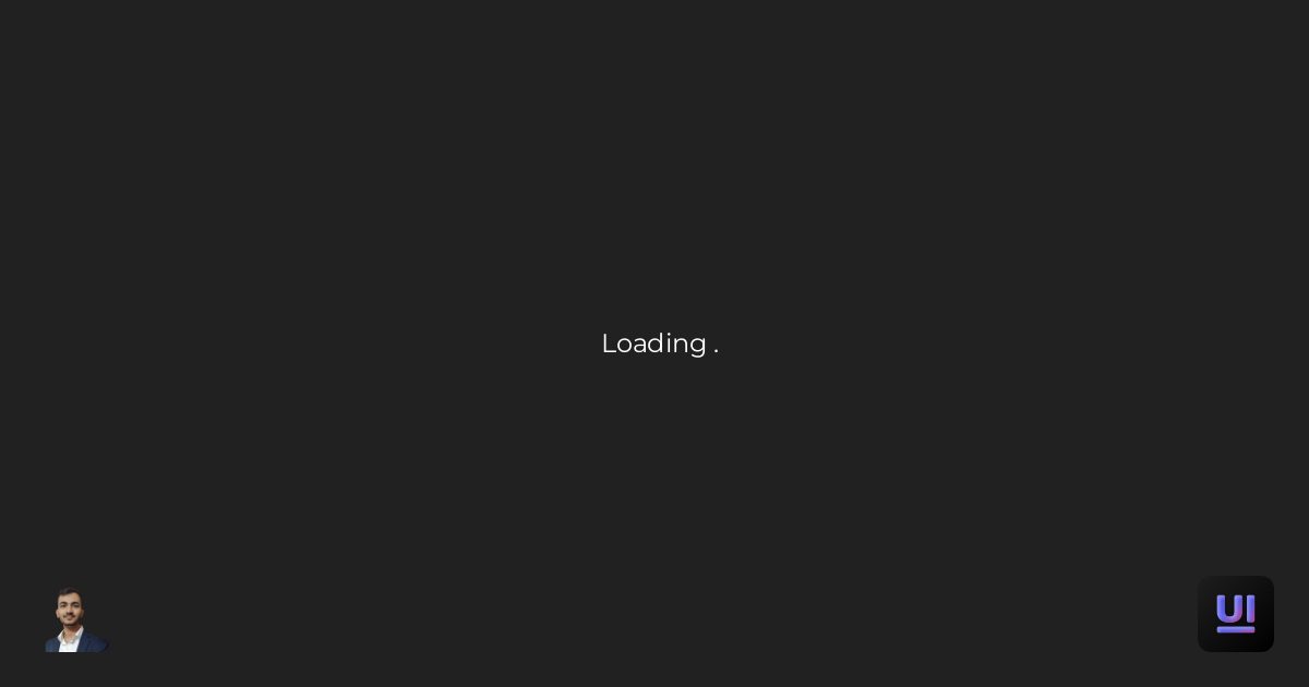 Loader by polidahiya made with CSS | Uiverse.io