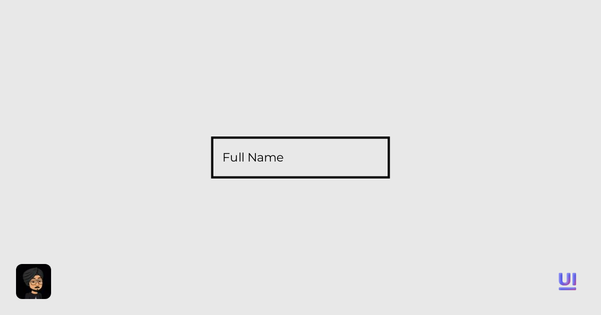 Input by Akshdeep74644 made with CSS | Uiverse.io