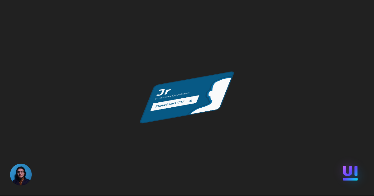 Card by Javierrocadev made with Tailwind | Uiverse.io