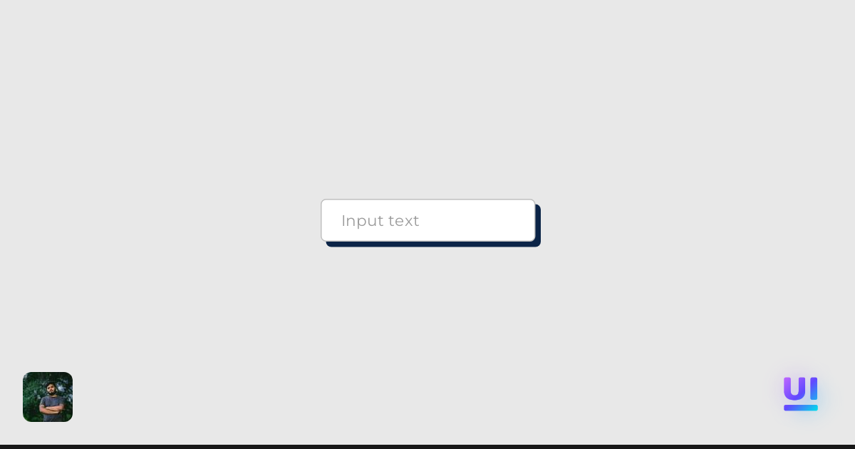 Input by arafatrahat94 made with CSS | Uiverse.io