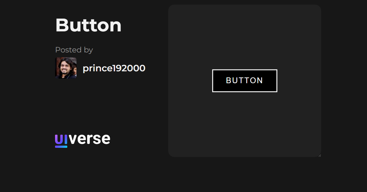 Button by prince192000 made with CSS | Uiverse.io