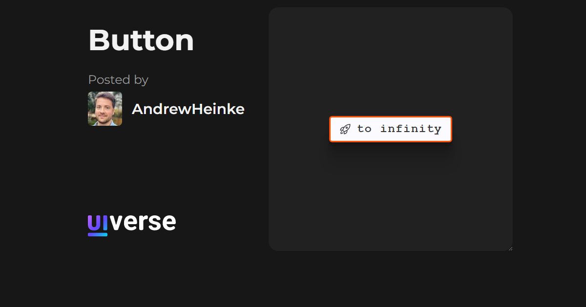 Button by AndrewHeinke made with CSS | Uiverse.io