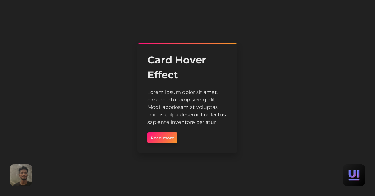 Card by gharsh11032000 made with CSS | Uiverse.io