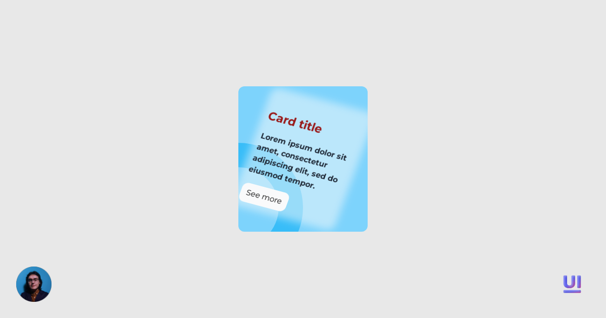 Card by Javierrocadev made with Tailwind | Uiverse.io