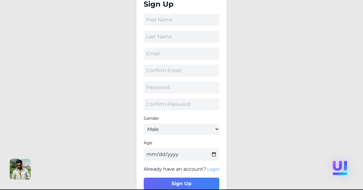 Form by themrsami made with Tailwind | Uiverse.io