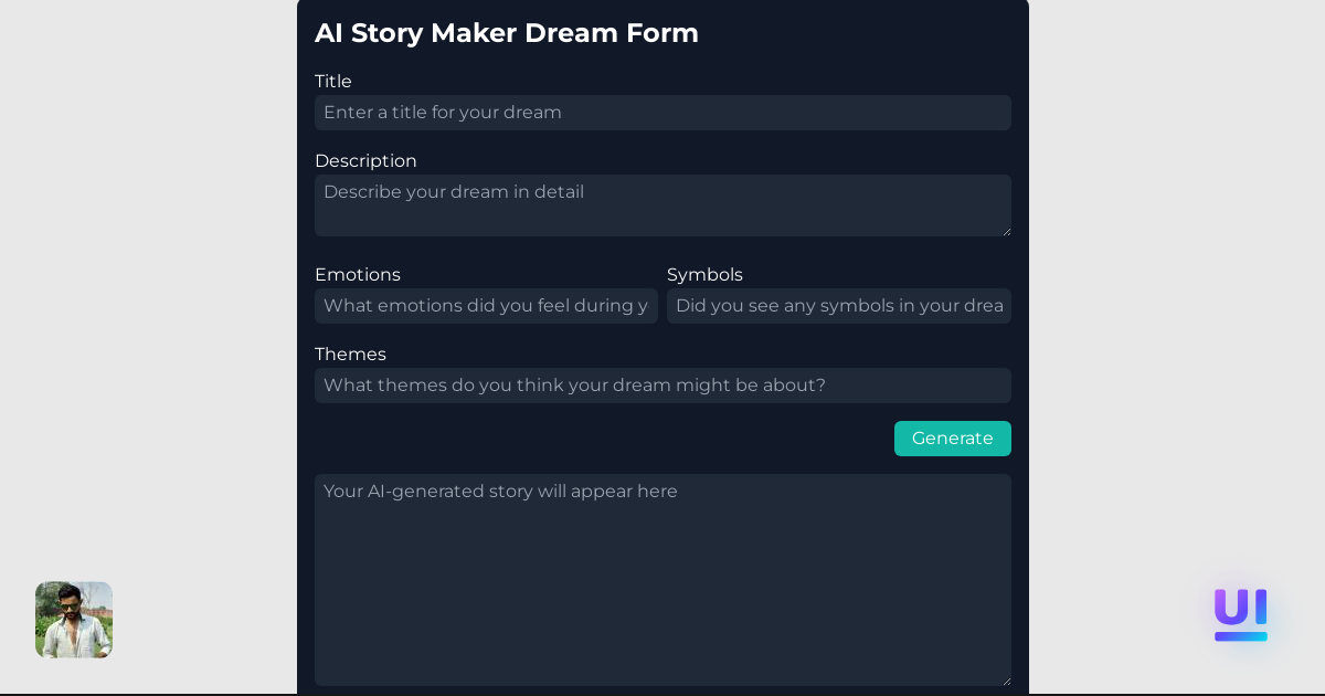 Form by themrsami made with Tailwind | Uiverse.io